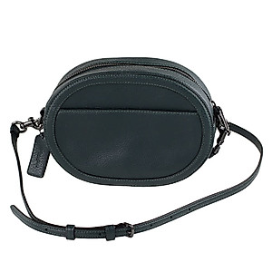 Coach Womens Camera Bag With Horse And Carriage (QB/Forest)