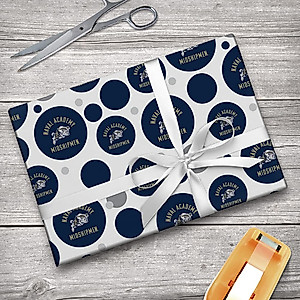 GRAPHICS & MORE US Naval Academy Midshipmen Gift Wrap Wrapping Paper Roll