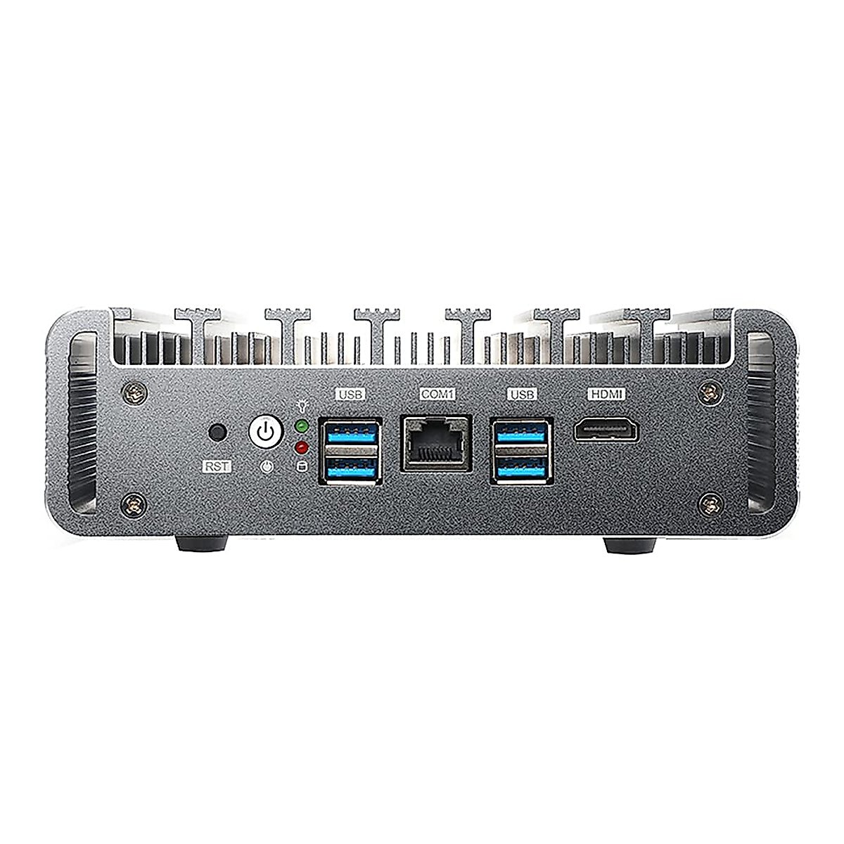 Firewall Hardware, VPN, Network Security Appliance, Router PC, Intel I5 8250U, RS36, AES-NI/6 x I211 Gigabit Nics/4USB3.0/COM/HDMI/Fanless, (Barebone, NO RAM, NO Storage, NO System)