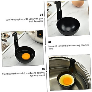2pcs Egg Boiler Poached, Egg Pan Poached,Egg Steamer Poached, Egg Cooker Poached,Egg Maker Kitchen, Egg Steamers Steam, Egg Poacher, Egg Poached Steamer Poached,Eggs Stainless Steel Mini