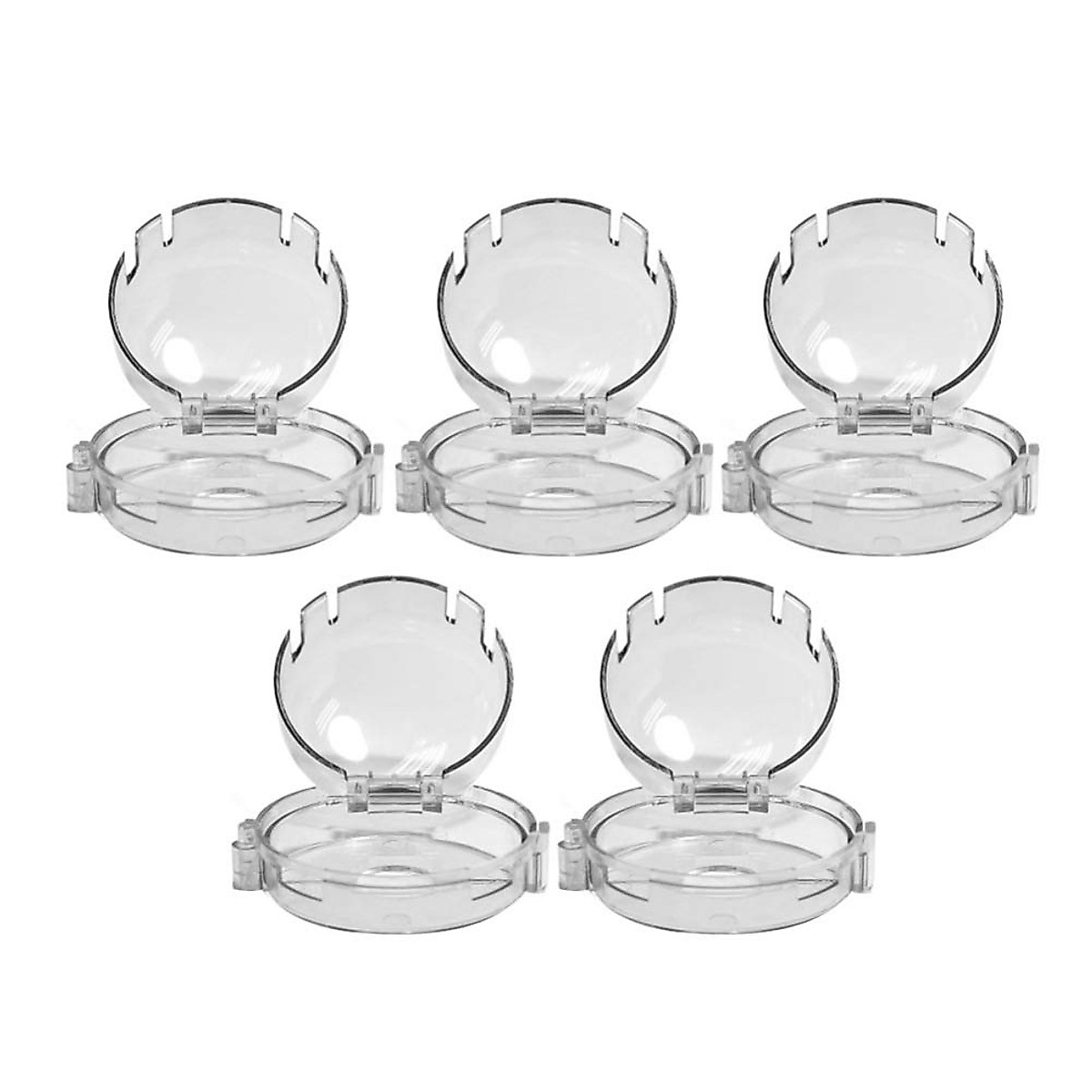TOYANDONA Clear Stove Knob Covers 5pcs Universal Oven Stove Gas Knob Cover Child Safety Children Kitchen Stove Gas Knob Covers Protection Gas Safety Case Stove Knob Case for Kitchen Baby Kid