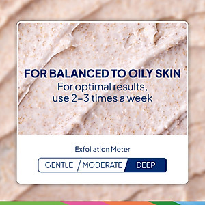 St. Ives Fresh Skin Apricot Face Scrub, Deep Exfoliator Skin Care for Clean, Glowing Skin, Oil-free Facial Scrub Made with 100% Natural Exfoliants, 6 oz, 4 Pack