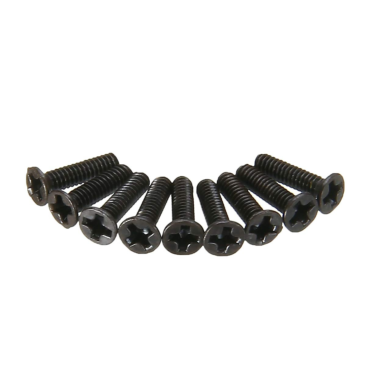 Ochoos 500Pcs/Box Laptop Computer Screws Assembly with Screwdriver Set 10 Types Mini Alloy Steel Screw DIY Repair Tool Kit Black