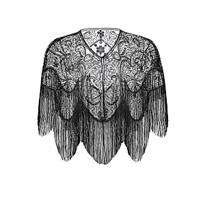 BABEYOND 1920s Shawl Wraps Gatsby Beaded Evening Cape Bridal Shawl for Evening Dresses Wedding Party