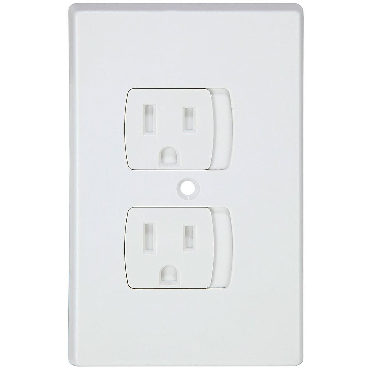 Jambini Self-Closing Baby Proof Outlet Covers Baby Proofing - An Alternative To Plug Covers for Electrical Outlets and Outlet Protectors (3 pack)