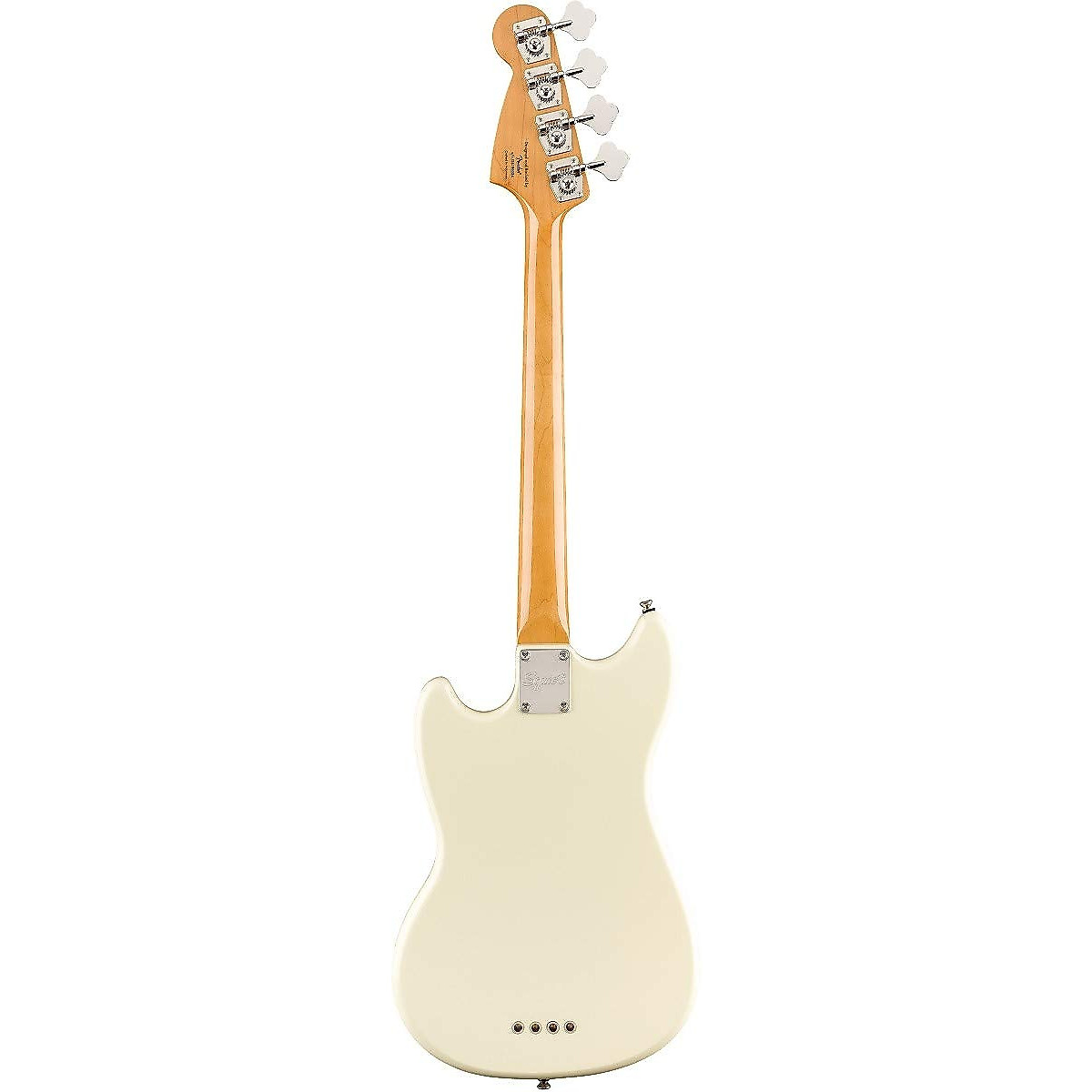 Squier Classic Vibe 60s Mustang Bass, Olympic White, Laurel Fingerboard