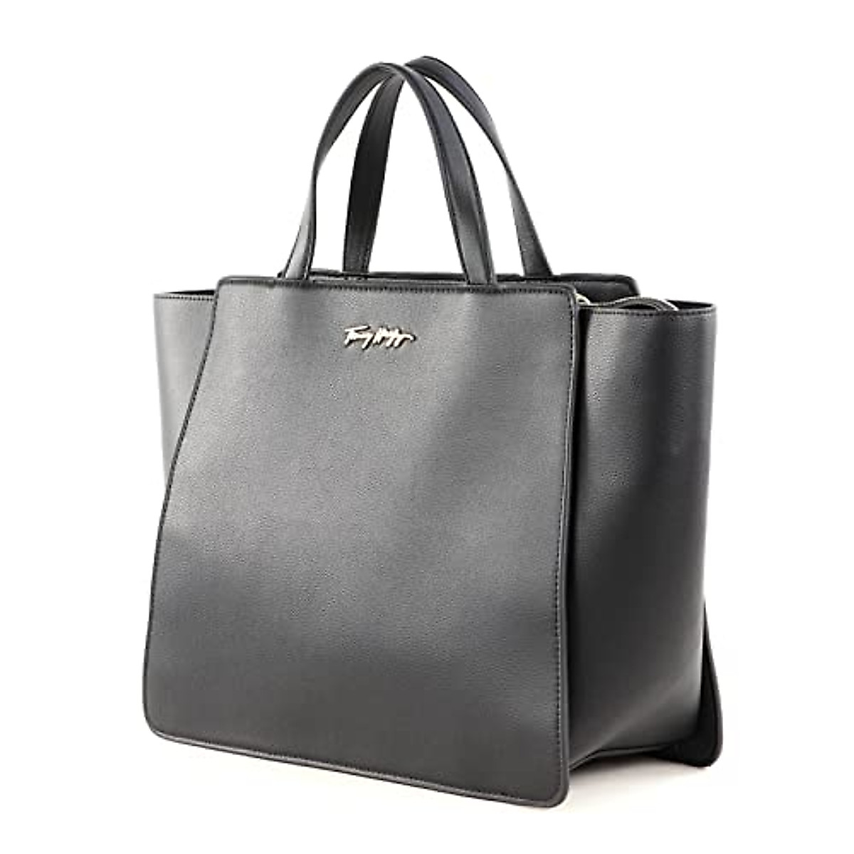 Tommy Hilfiger Black Polyester Handbag