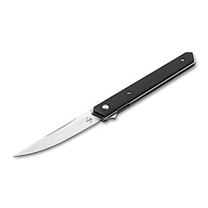 BÖKER PLUS Kwaiken Air - Minimalist and Ultra Light Weight EDC Pocket Knife, G10, Titanium, Cocobolo Handles, Designed by Lucas Burnley (G10)