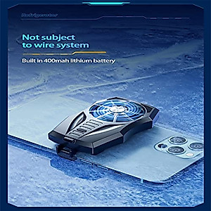 JYXDKD Universal Mobile Phone Radiator Mobile Game Cooling Artifact Portable Fan Holder Heat Sink