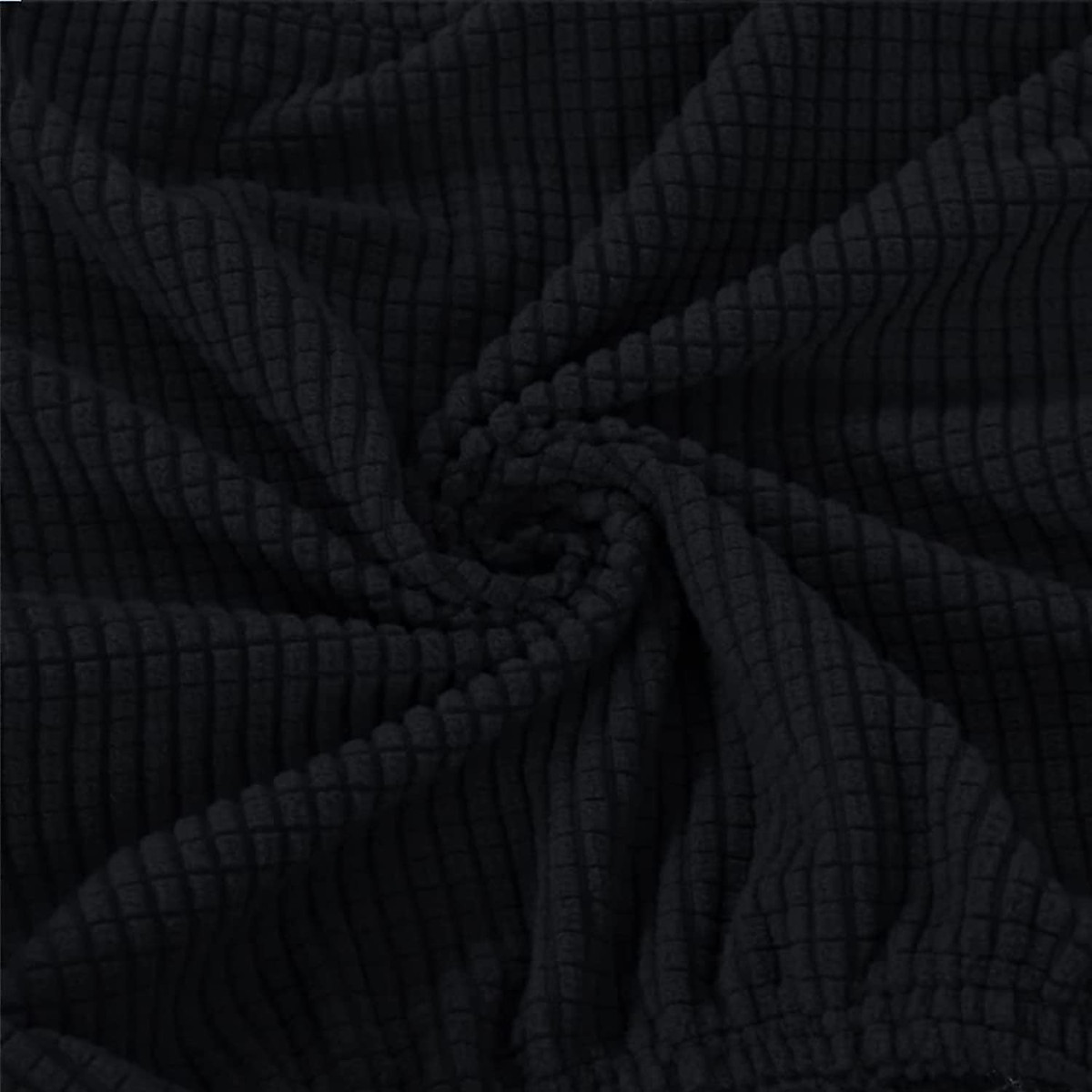 Sunnyway Stretchable Office Chair Seat Cover 2 Pack, Elastic Desk Chair Cover Washable Computer Chair Slipcover Protective Spandex Seat Cushion Cover