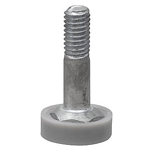 Akro-Mils AWFOOTLEVEL4PK - Leveling Foot Plate for Chrome Wire Shelf System Upright Leg - Pack of 4(Pack of 4)
