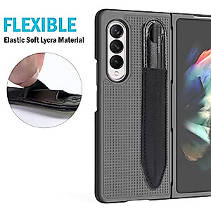 Universal Stylus Holder, [2-Pack] Nakedcellphone Sleeve Carrying Case Slot for Samsung Galaxy S-Pen Fold Pro - Adheres to Phone, Tablet, Z Fold 3, Z Fold 4, Z Fold 5, S21 Ultra 5G, Case, etc