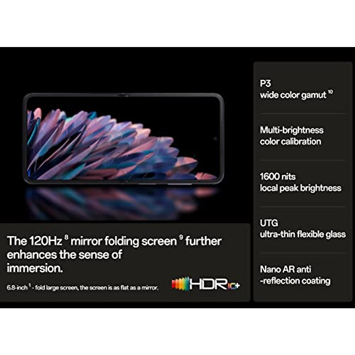 Original Oppo Find N2 Flip 12G+256GB 5G Mobile Phone 120Hz Fold AMOLED 6.8" Screen Dimensity 9000+ 4300mAh 44WSuperVOOC OTG NFC Global Warranty Cellphone by-（CTM Global Store） (Gold(12+256))