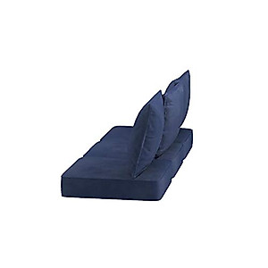 Mozaic AZPCSET4358 Swavelle Corded Outdoor Sofa Set, 23" x 25" x 5", Dark Blue