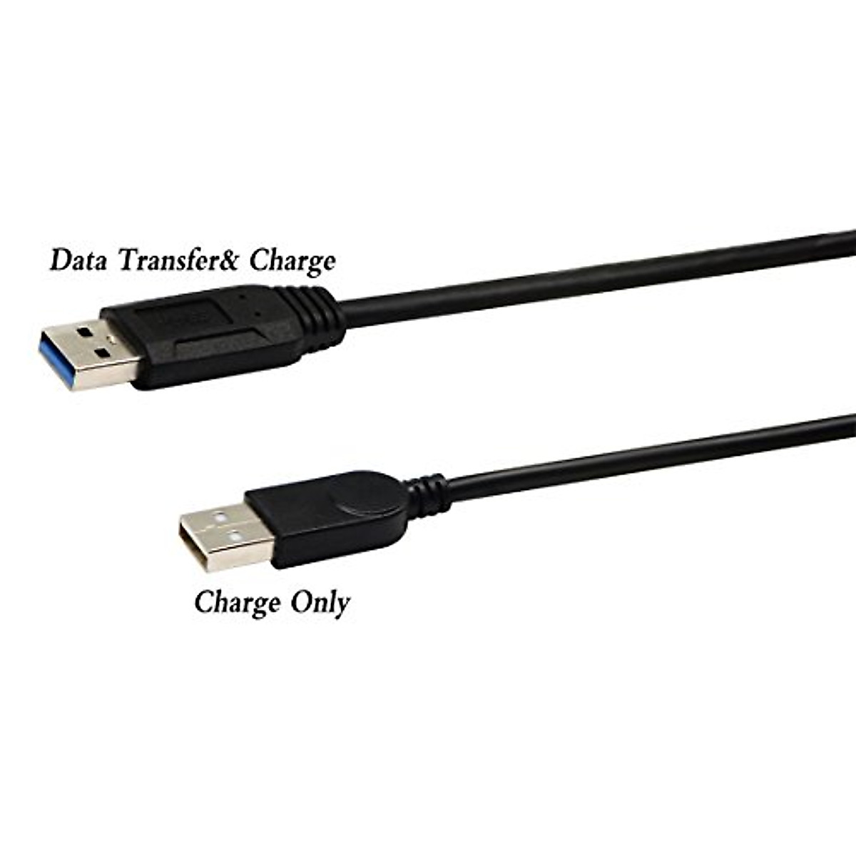 zdyCGTime USB 3.0 Extender Cable USB 3.0 Female to USB 3.0 & USB 2.0 Male Extra Power Data Y Splitter Charger Extension Cable(33CM/13inch)