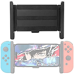 Switch Joycon Controller Holder Compatible with iPhone/iPhone Pro Max, Joy Con Game Controller for Each Size iPhone, Gaming Controller holder kit, Need Upgrade to IOS16 or Above.