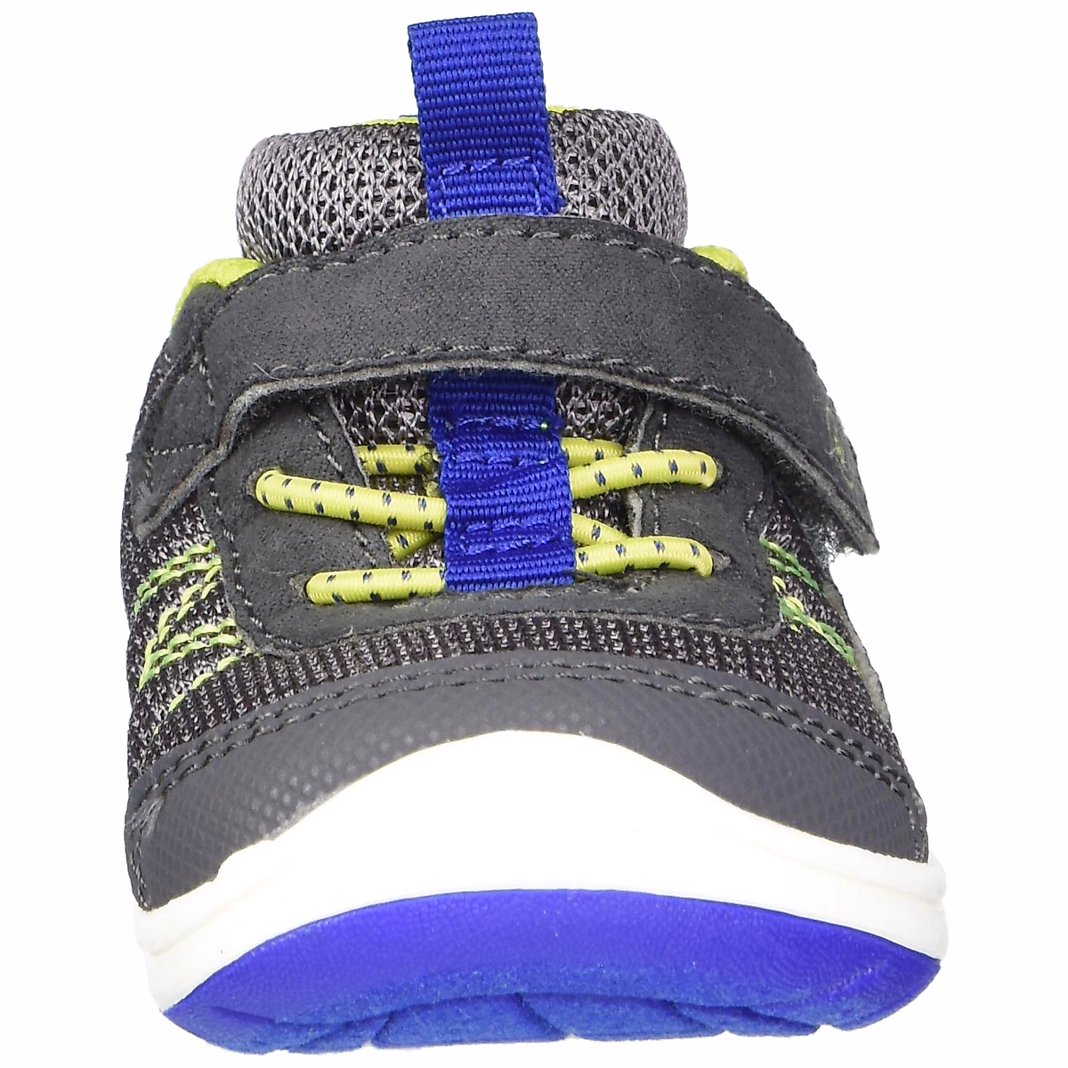 Stride Rite 360 Boy's Carson Sneaker, Grey Blue, M, 3.5 Little Kid