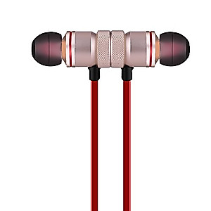 Yinhing Wireless Headphones Earbuds Headphones, Magnet Wireless Sports Earphone Headset Headphone for iPhone Android(Golden)