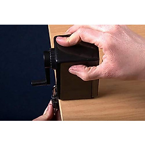 Derwent Super Point Mini Manual Pencil Sharpener (2302000), Black