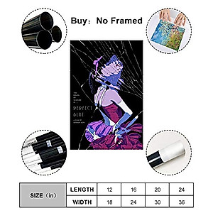 Ethan Sharp Perfect Blue Poster HD Poster Decorative Painting Canvas Wall Art Living Room Posters Bedroom Painting 08x12inch(20x30cm) No Frame