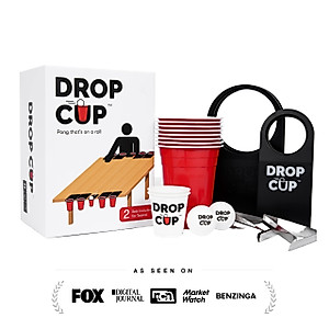 Drop Cup Pong That's On A Roll - Family Friendly Party Game - Adult Party Game