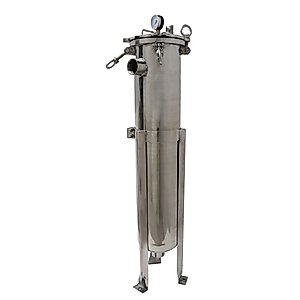 INTBUYING #2 Bag Filter Housing 304 Stainless Steel Bag Filter Housing 2inch NPT 50T/H Bag Water Filter Purification Equitment
