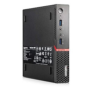 Lenovo ThinkCentre M900 Tiny Desktop, Quad Core i7 6700T 2.8Ghz, 16GB DDR4, 2TB Hard Drive, Windows 10 (Renewed)