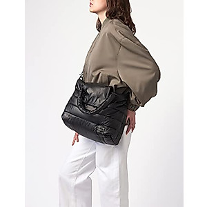 7AM Voyage Capri Tote - Everyday, Compact & Water Repellent Bag (Black)