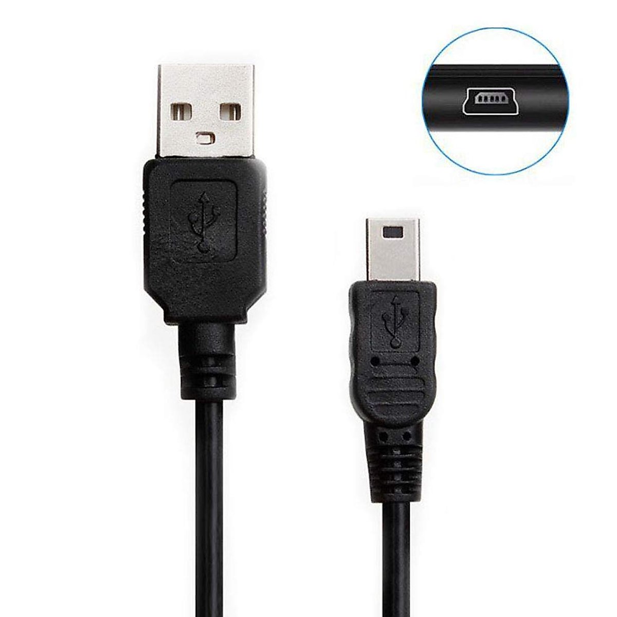 TODOO USB Cable Charger Cord Compatible for HyperX QuadCast USB Multi-Pattern Electret Condenser Microphone for PS4 and PC