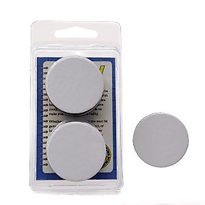 Value Pack of 28 - Dry Erase - Reusable - Blank 1.5" Circle Board Game Chits Tiles Counters Markers DIY D&D