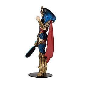McFarlane Toys - DC Multiverse Dark Nights: Death Metal Wonder Woman 7" Action Figure with Build-A ‘Darkfather’ Parts and Accessories
