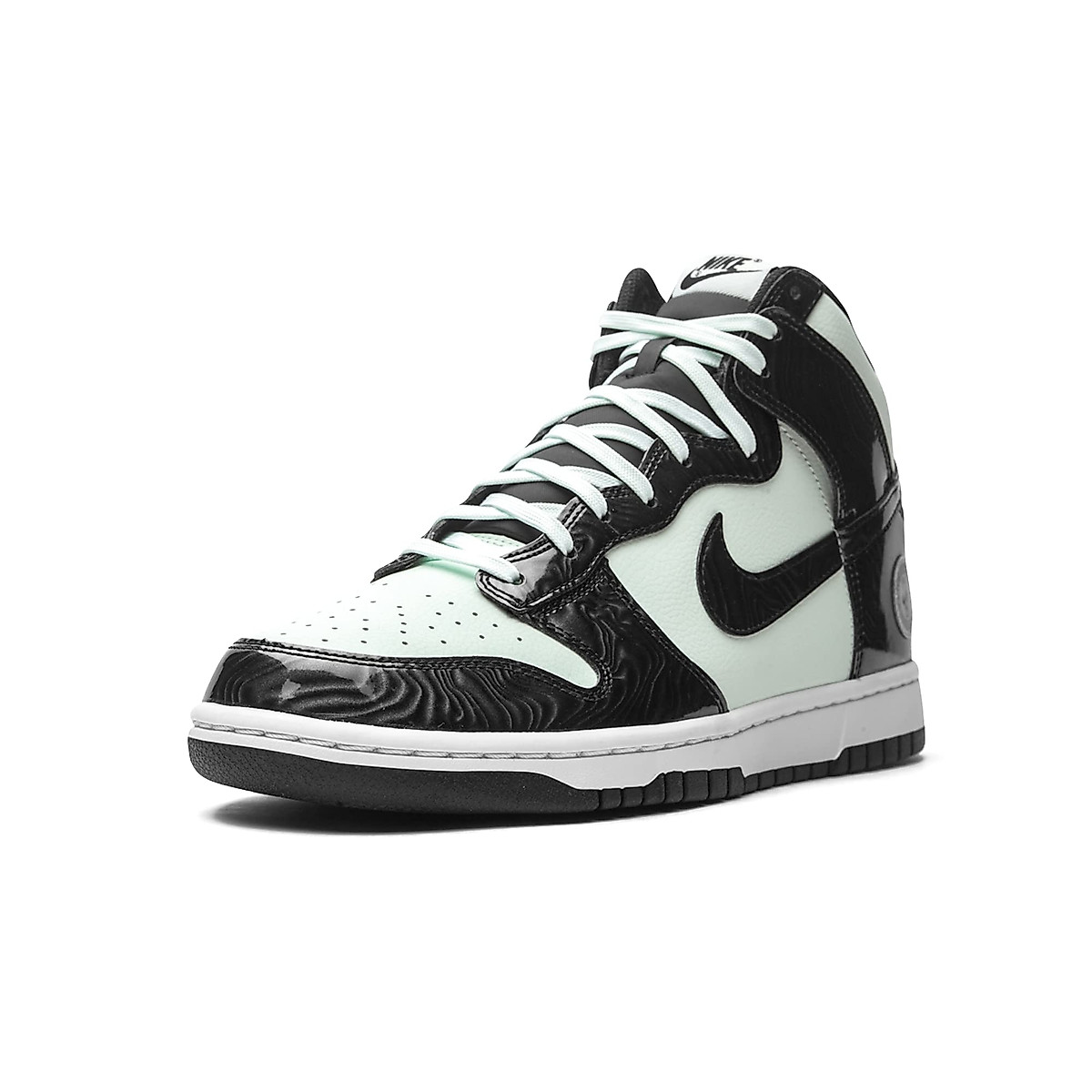 Nike Men's Basketball Shoe, Barely Green Black Barely Green White Black, 10 US