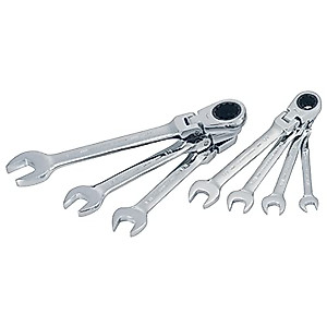 Craftsman CMMT87010 7-Piece SAE Flex Reversible Ratchet Set