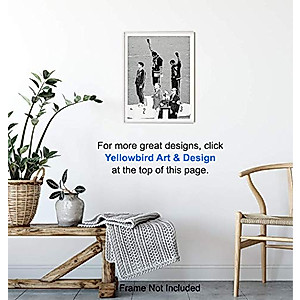 African American Wall Art - Black Wall Art - African American Wall Decor - Civil Rights Poster - Black History - Black Heroes - African American History - Black Pride - Picture Print