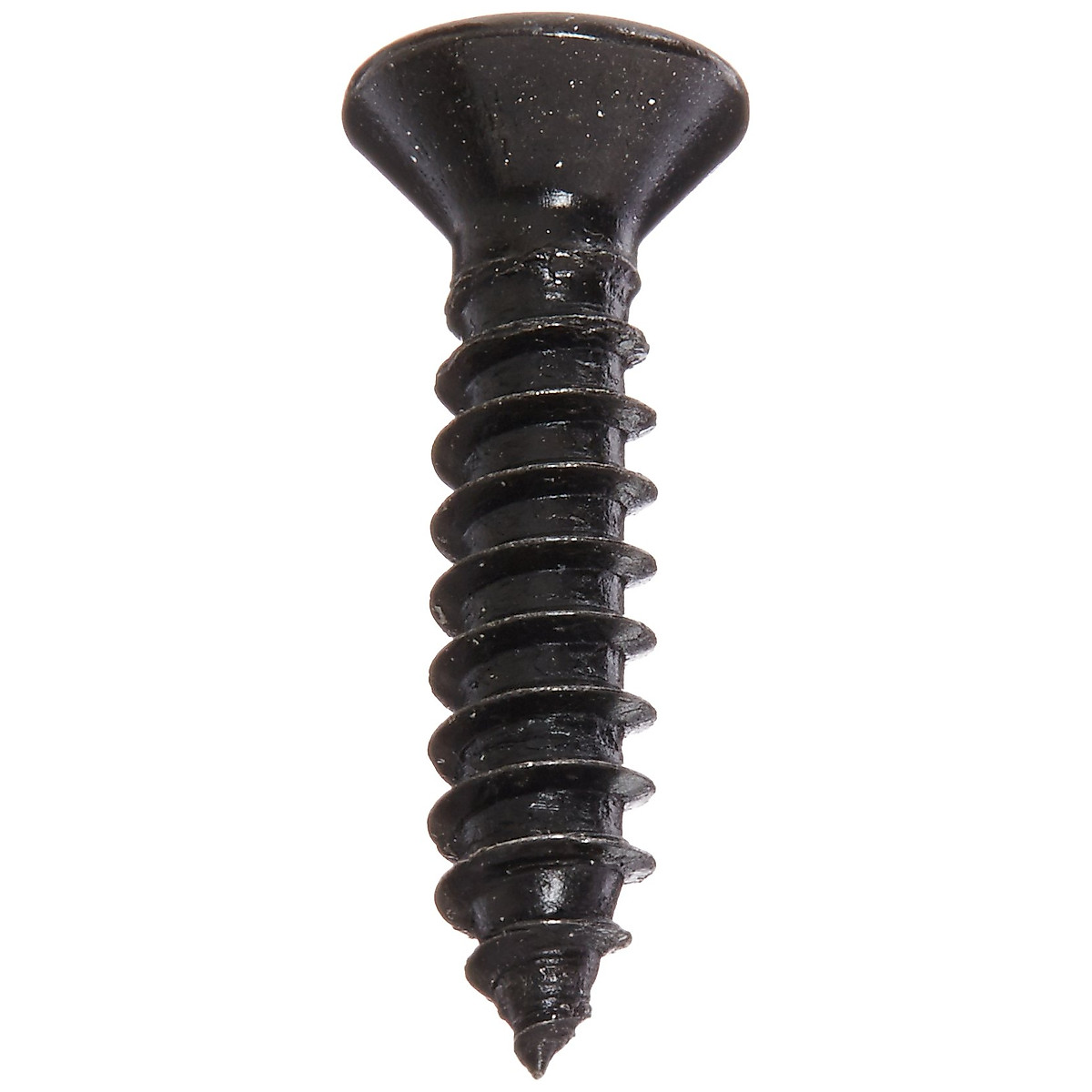 Small Parts 0812ABPOB Steel Sheet Metal Screw, Black Oxide Finish, 82 degrees Oval Head, Phillips Drive, Type AB, #8-18 Thread Size, 3/4" Length (Pack of 100)
