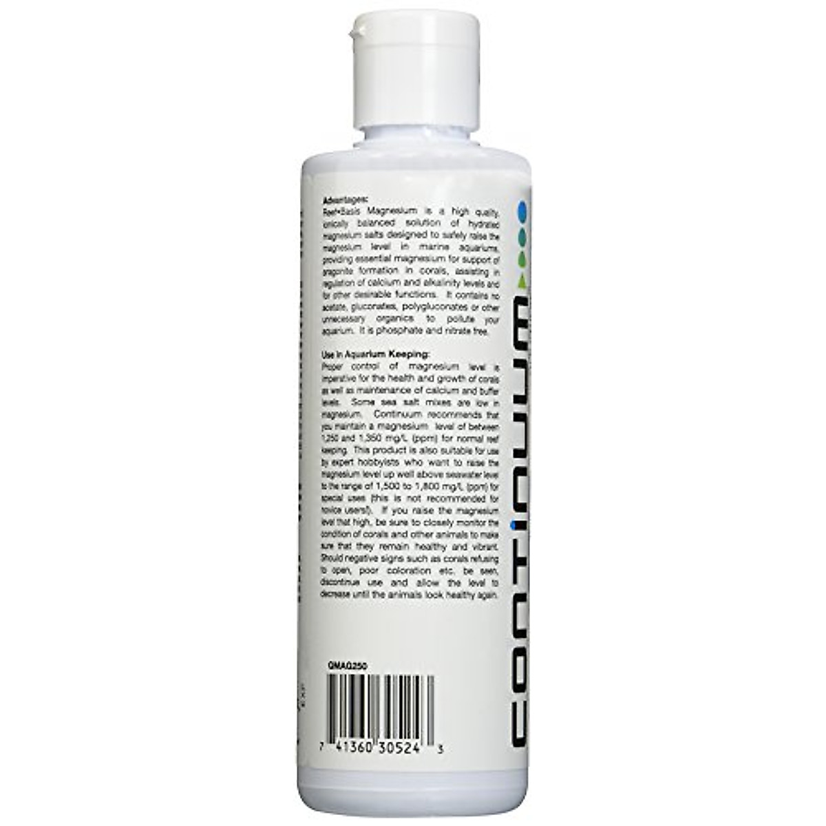 Continuum Aquatics ACO30524 Reef Basis Magnesium Liquid for Aquarium, 8.5-Ounce