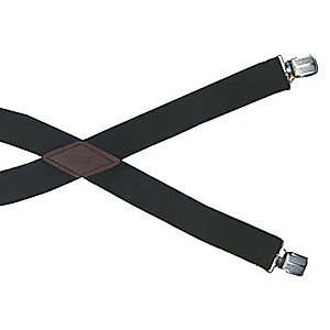 Levi's Men's Big And Tall Cotton Terry Suspender,Black,