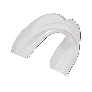 Wilson Single Density Mouthguard Without Strap, Clear, Adult