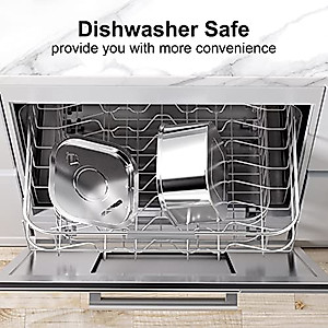 Cepheus Cat Water Fountain, 3.2L/108oz Automatic Stainless Steel Pet Fountain Dog Water Dispenser with Super Quiet Design - Ideal for Cats, Dogs, and Multiple Pets - Dishwasher Safe