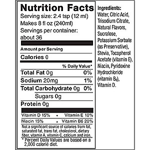 SodaStream Zero Lemonade Drink Mix, 14.8 Fl. Oz, Pack Of 2, 14.8 Oz, 14.8 Fl Oz