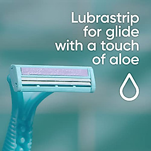 Gillette Simply Venus 2 Disposable Razors for Women, 36 count (4 packages of 9 razors)