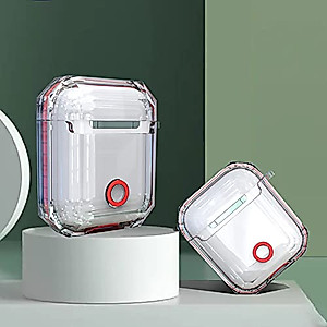 AIPNIS Custom Photo AirPods Case,Personalized Transparent TPU Shockproof Protective Case Gift,for Airpods 1&2 Cover, with Hand Rope