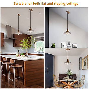HDDFL Pendant Lights Fixture Modern Pendant Lighting Fixtures Hanging Lamp for Kitchen Island Bedroom Living Room Coffee Shop Corridor