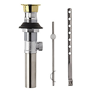 Kohler 1035350-VF Part Premier Drain with Overflow, Polished Brass