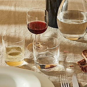 A di Alessi 3-1/4-Inch Glass Family White Wine Glass, Crystalline Glass (Pack of 4)