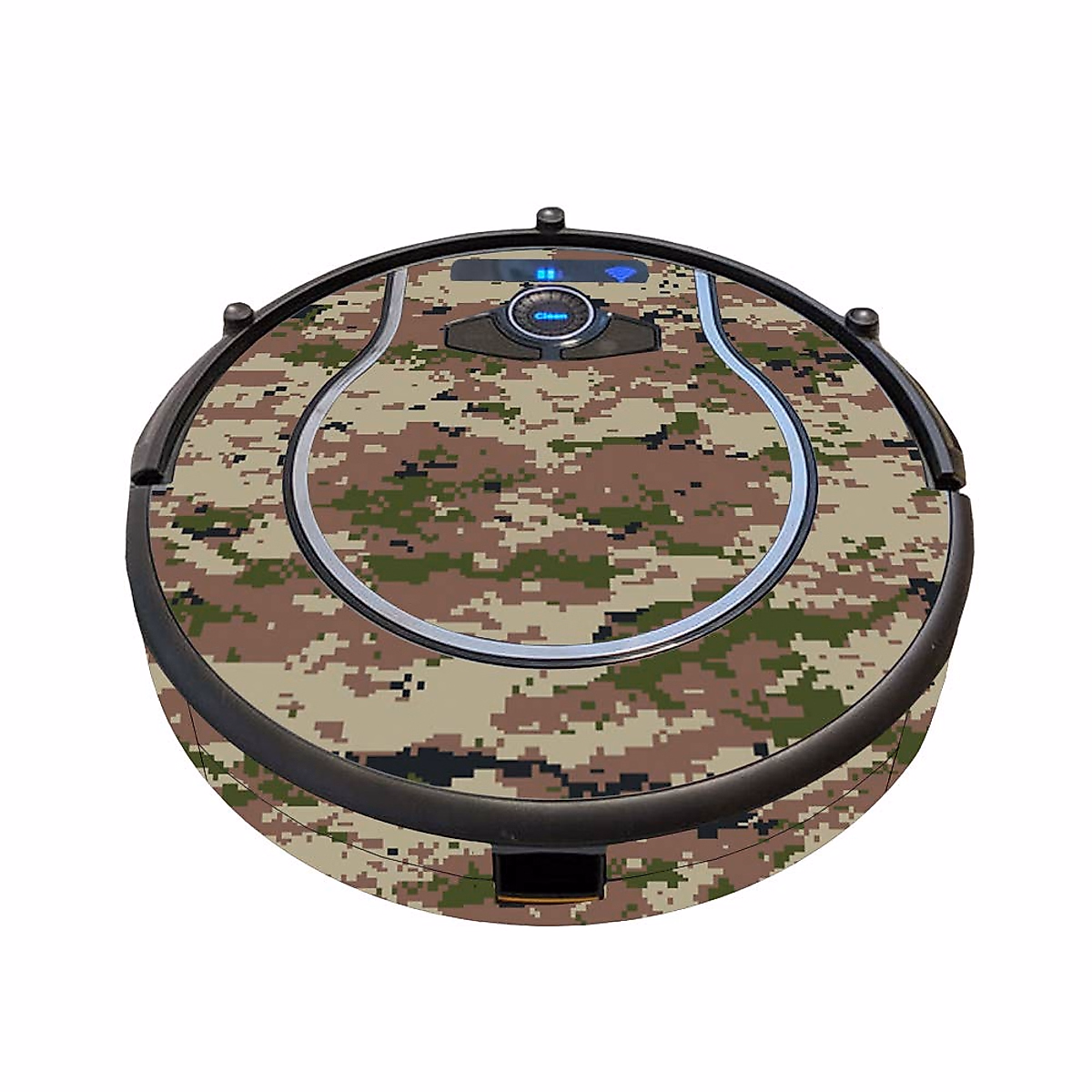 MightySkins Skin Compatible with Shark Ion Robot 750 Vacuum Minimal Coverage - Urban Camo | Protective, Durable, and Unique Vinyl wrap Cover | Easy to Apply, Remove | Made in The USA