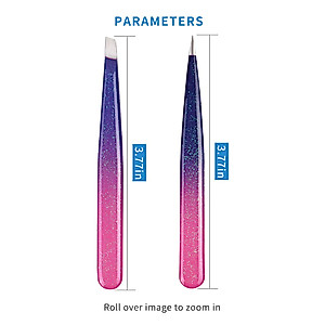 Precision Tweezers Set – Eyebrow Tweezers For Women Professional Stainless Steel Slant Pointed Tweezers For Ingrown Hair Removal, The Best Tweezer For Your Daily Beauty Routine – EMEOW