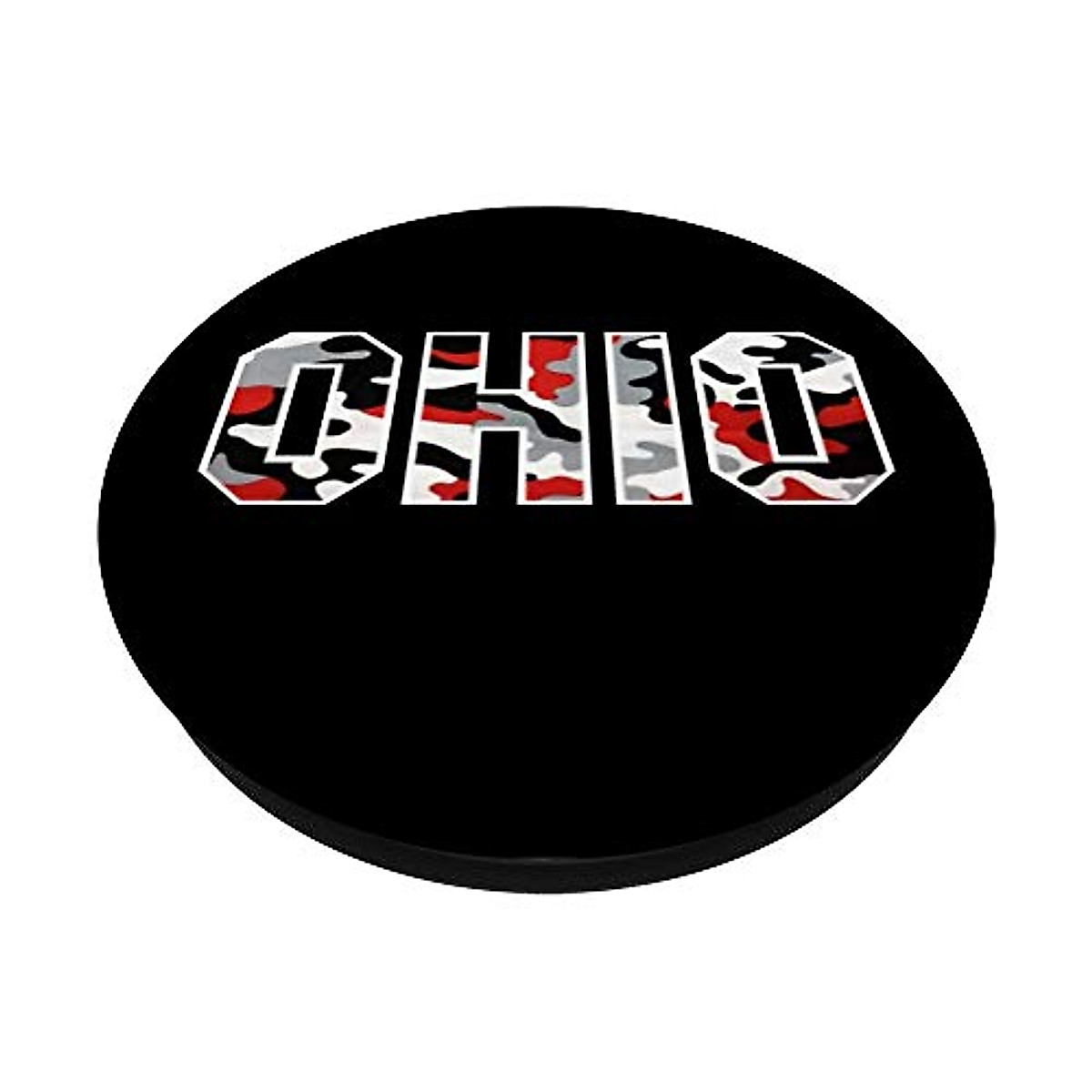 State of Ohio Ohioan Pride Camo Graphic Design PopSockets PopGrip: Swappable Grip for Phones & Tablets