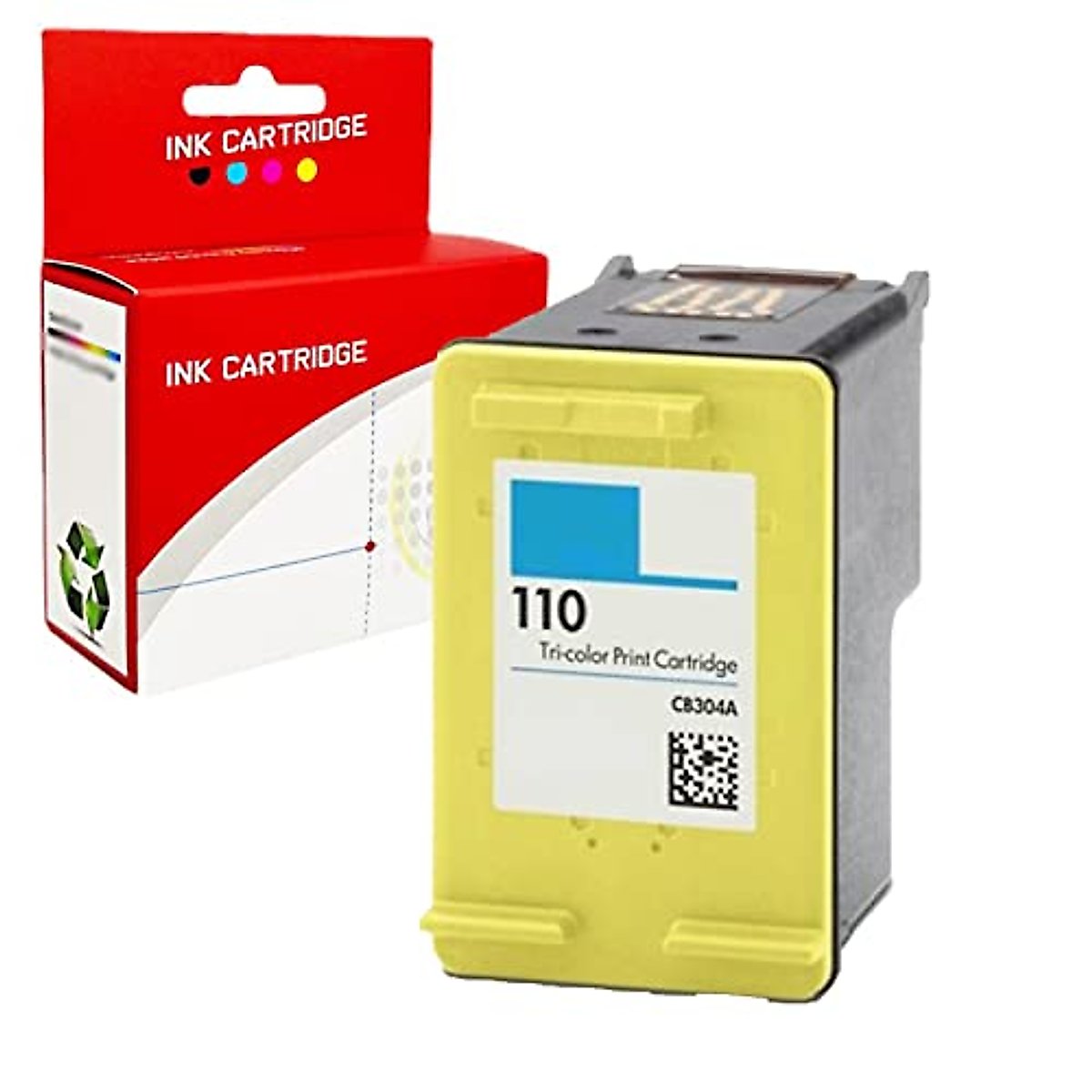 HKFJ Ink Cartridges for HP 110 for PhotoSmart A612 A616 A442 A516 A716 A610 A530 A618 A710 A628 A627 A637 A622 A646 A526 A620 A717 A636 A828 Printers 1-Color