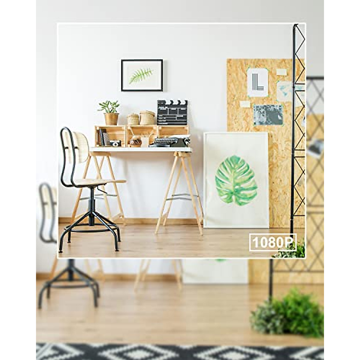 Jigayao Mini WiFi Pinhole Spy Camera, Full HD 1080P Hidden Camera Wireless Portable DIY Pinhole Nanny Spy Cam with Motion Detection/Remote View, No Audio